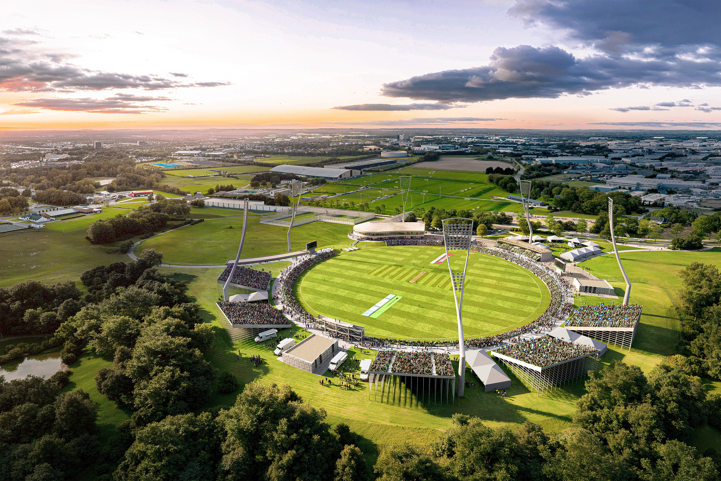 Building a permanent, world-class home for Cricket Ireland - FaulknerBrowns